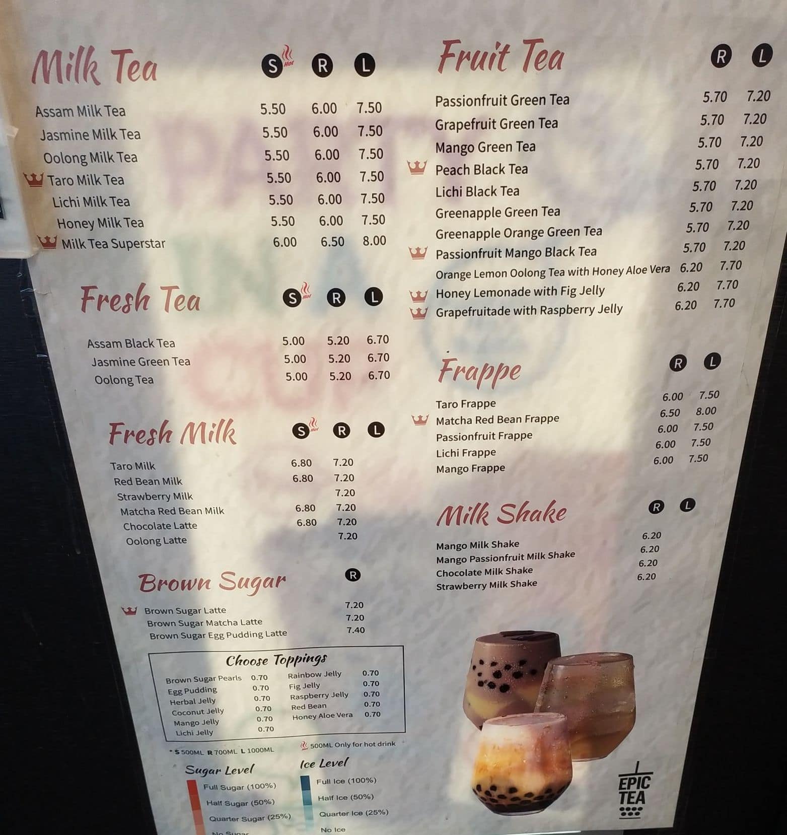 EasyWay Tea Menu, Menu for EasyWay Tea, Hurstville, Sydney - Urbanspoon ...