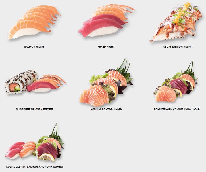 Menu at Sushi Izu - Livingston (Woolworths) fast food, Canning Vale