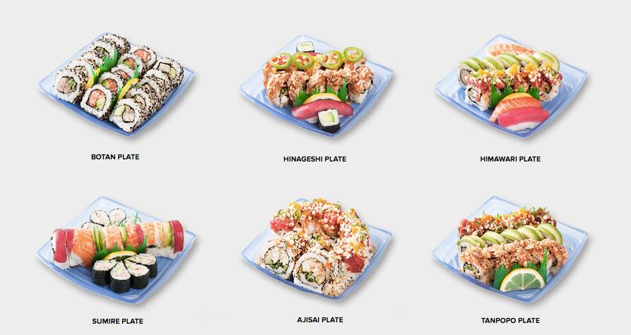 Menu at Sushi Izu restaurant, Subiaco, 29 Station St