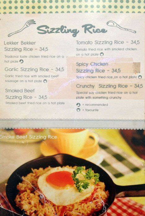 Menu at Lekker Bekker Serpong restaurant, Tangerang, Summarecon Mall ...