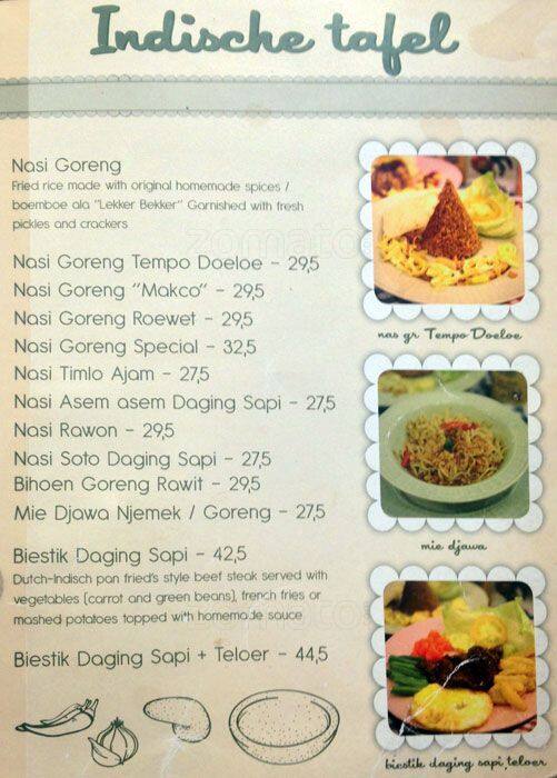 Menu at Lekker Bekker Serpong restaurant, Tangerang, Summarecon Mall ...