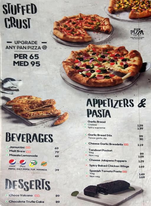 Menu at HOT HUT KITCHEN, Lucknow