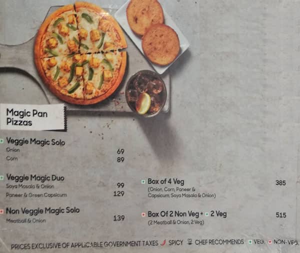 Menu at HOT HUT KITCHEN, Lucknow
