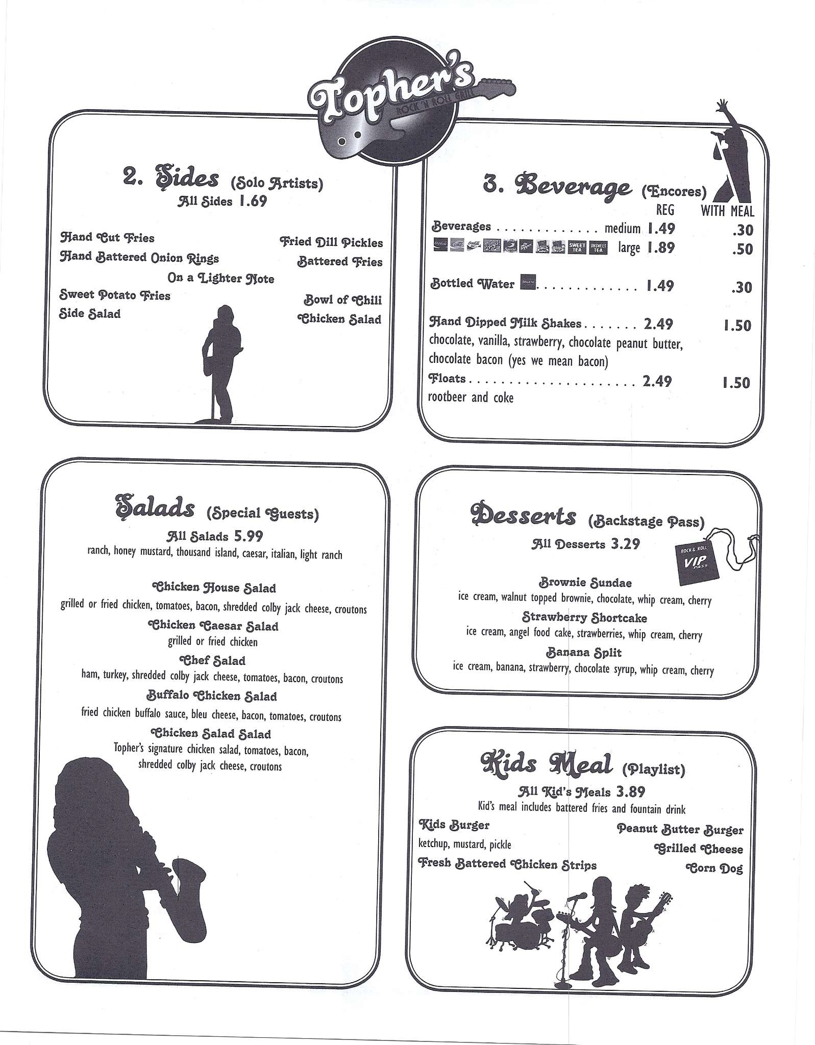 Topher's Rock 'n Roll Grill, Hattiesburg, Hattiesburg - Urbanspoon/Zomato