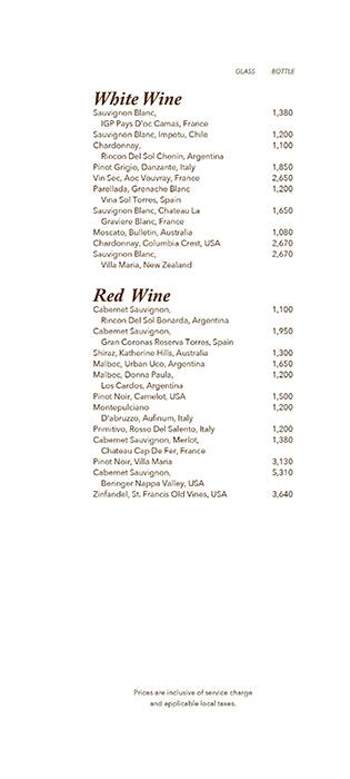 Menu at Misto at Seda Nuvali restaurant, Santa Rosa, Seda Nuvali