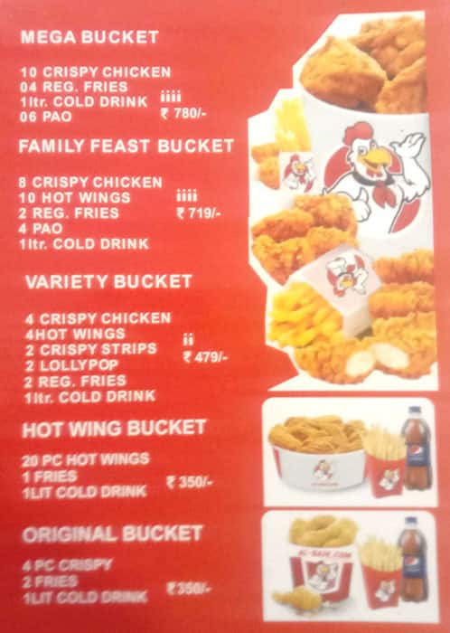 Menu at Al baik kitchen, Lucknow