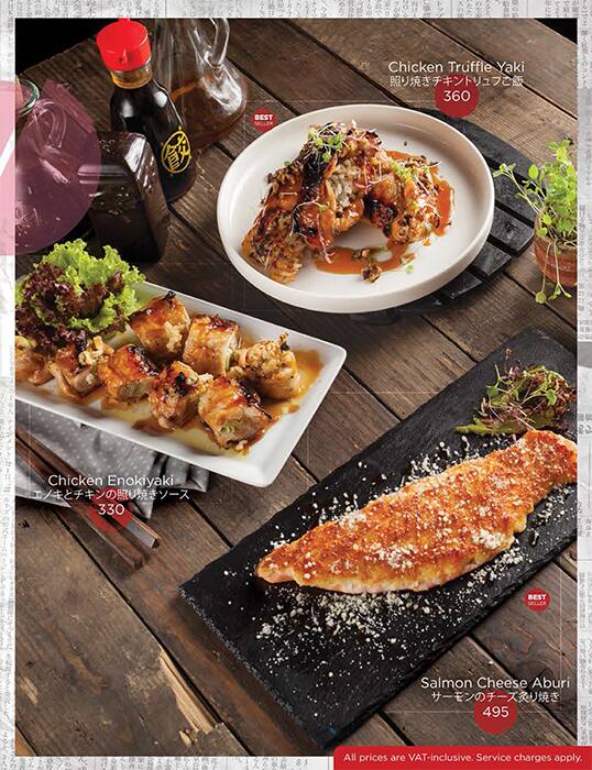 Menu at Osaka Ohsho restaurant, Mandaluyong, 1550 Mandaluyong City