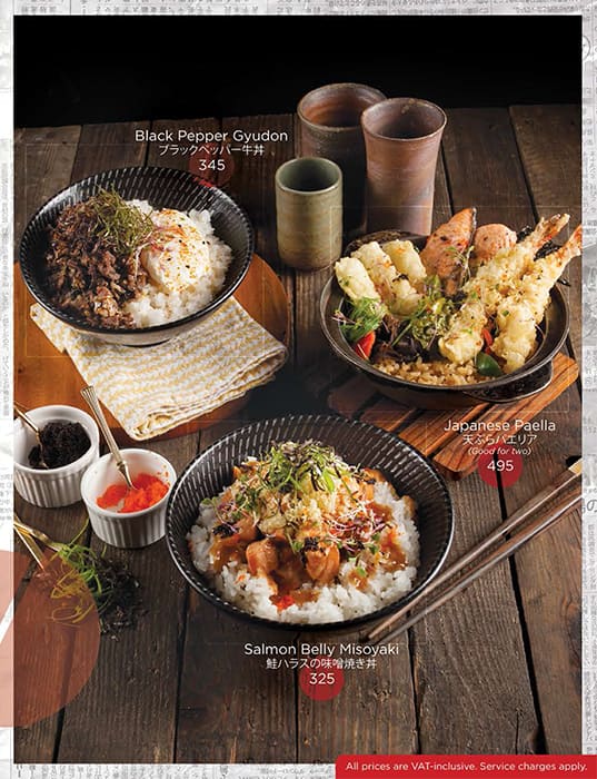 Menu at Osaka Ohsho restaurant, Mandaluyong, 1550 Mandaluyong City