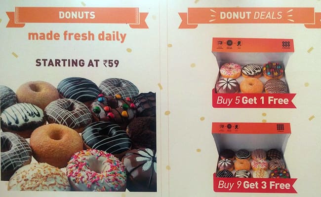 Menu at Mad Over Donuts, Pune, 1 & 2