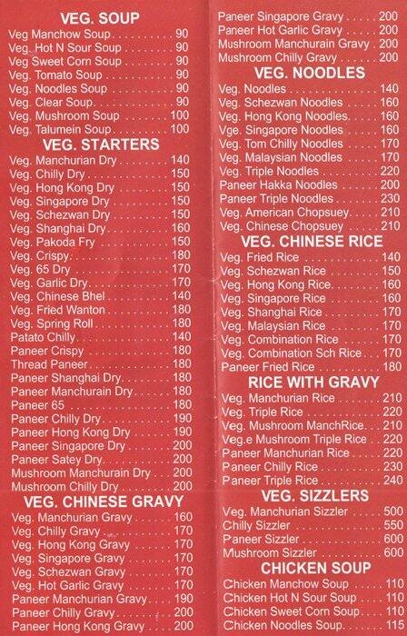 Temptation Menu, Menu for Temptation, Ghansoli, Navi Mumbai - Zomato