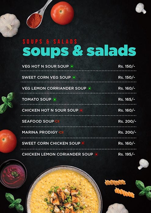 Menu of Royal Rasoi Marina, Centurion Mall, Seawoods, Navi Mumbai