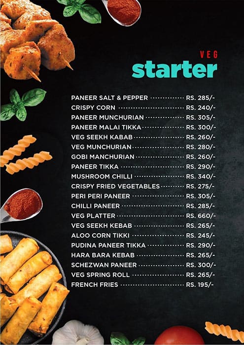 Menu at Royal Rasoi Marina, Navi Mumbai, Shop No 48