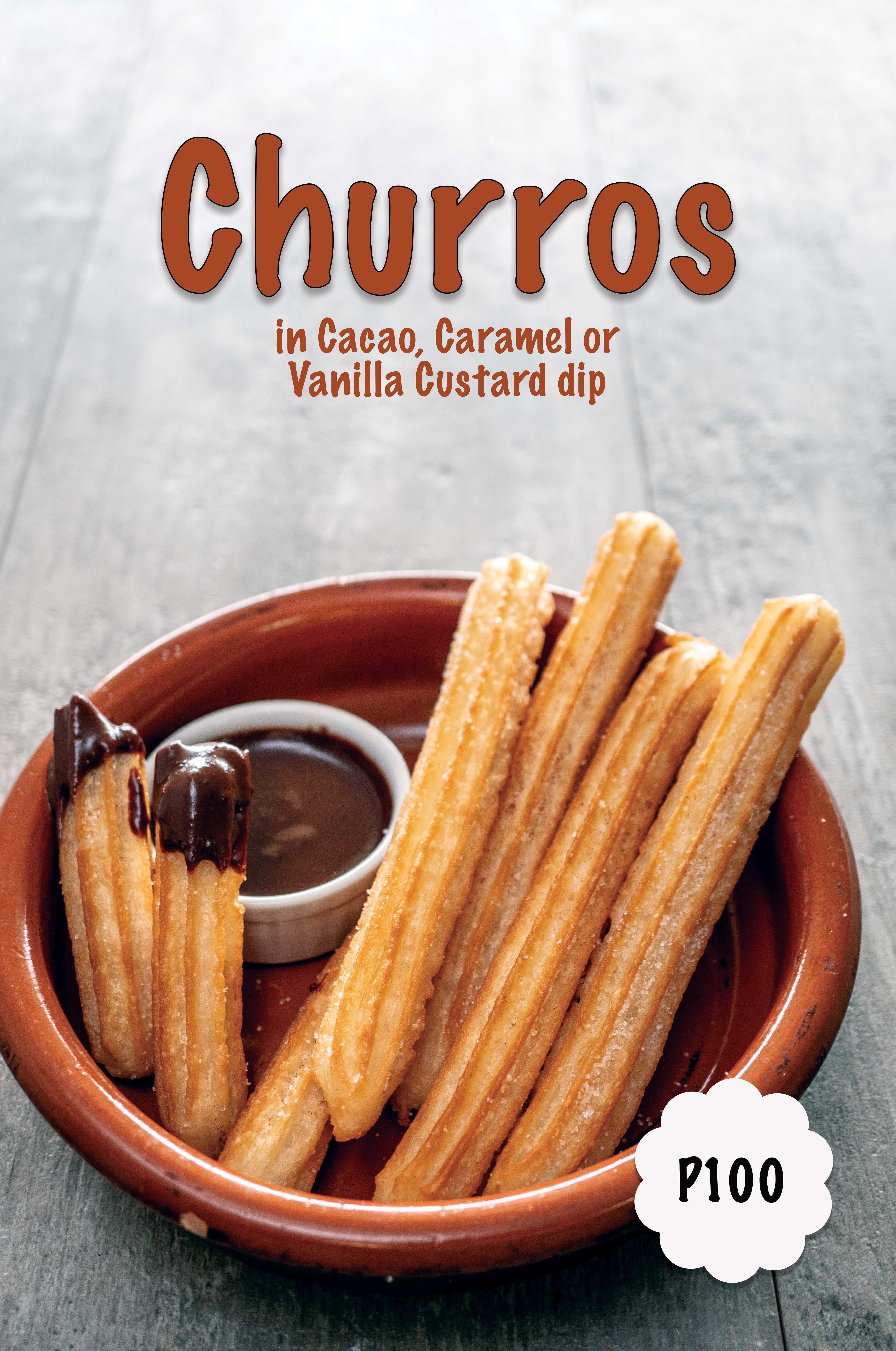 Menu at Cioccolata Churros Cafe - The Bayleaf Intramuros, Manila, HXQH+WGC