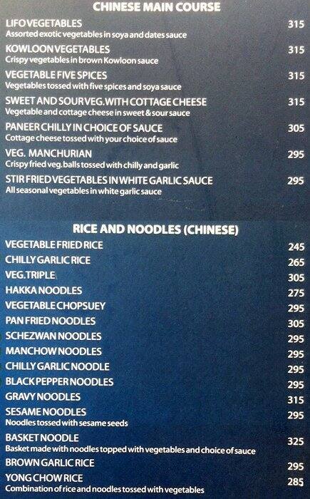 Menu at Spice Cube, Ludhiana, Kartar Bhawan M.C. No. 2439/1284