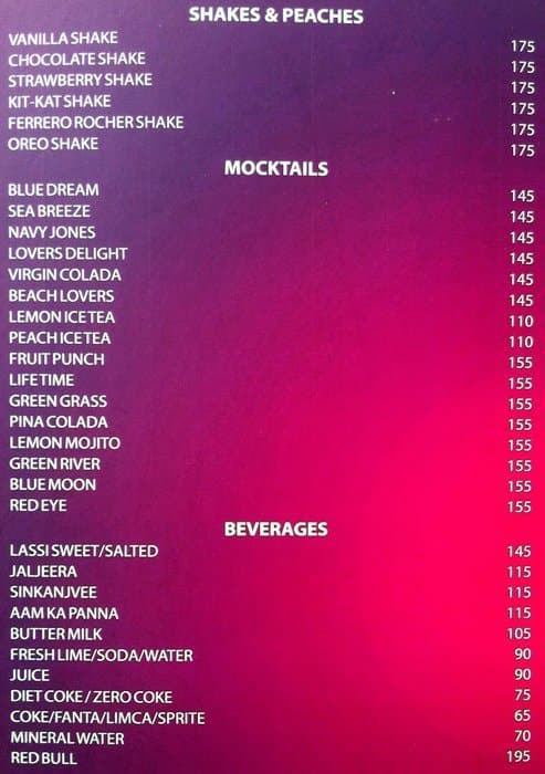 Menu at Spice Cube, Ludhiana, Kartar Bhawan M.C. No. 2439/1284