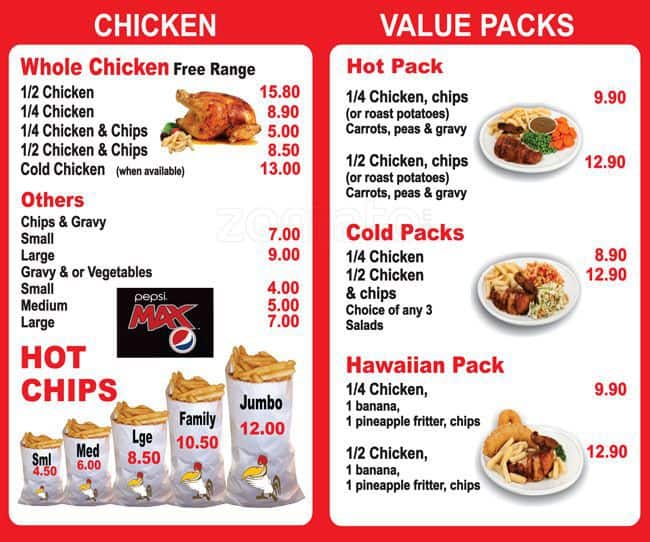 Menu at Chicken Time restaurant, Norwood, 65 The Parade