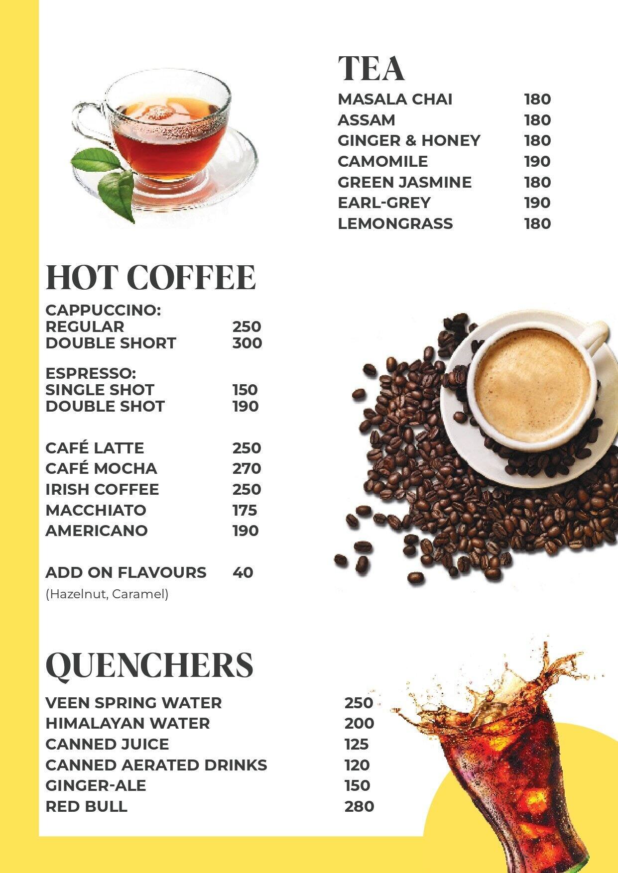 Menu at Foresta Multi-Cuisine Restaurant, Dehradun