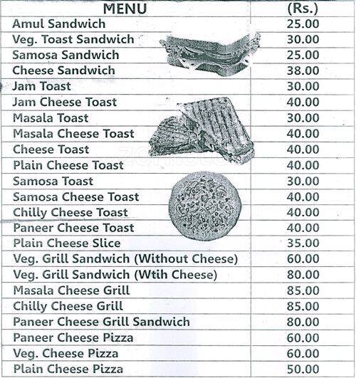 Sandwich Corner Menu, Menu for Sandwich Corner, Castle Mill, Thane West ...