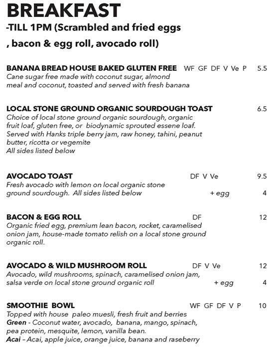 Bloom Menu, Menu for Bloom, Mosman, Sydney - Urbanspoon/Zomato