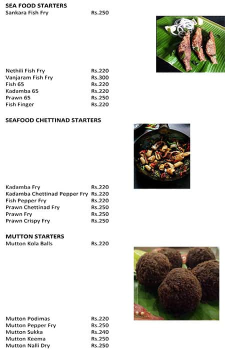 Menu at JK BAR, Coimbatore