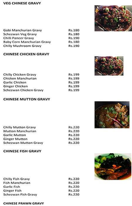 Menu at JK BAR, Coimbatore