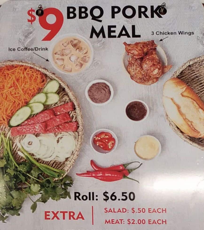 Menu at Destination Roll restaurant, Sydney, 1 Elizabeth Plaza