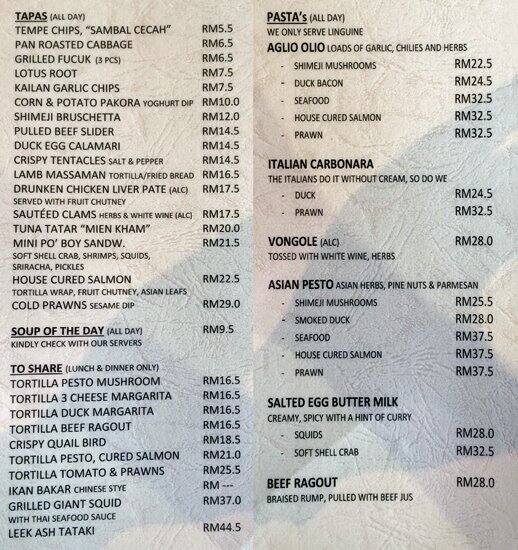 Hello by Kitchen Mafia Menu, Menu for Hello by Kitchen Mafia, Seksyen ...