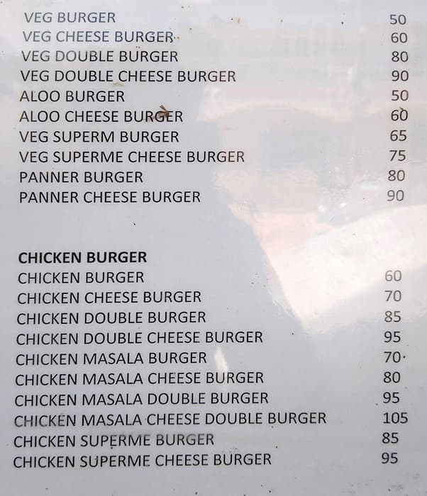 Menu at Burger Man, Bengaluru, 37