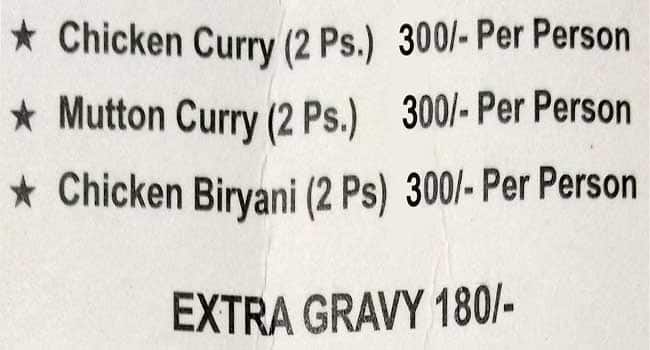 Menu of Z Corner, East Patel Nagar, New Delhi