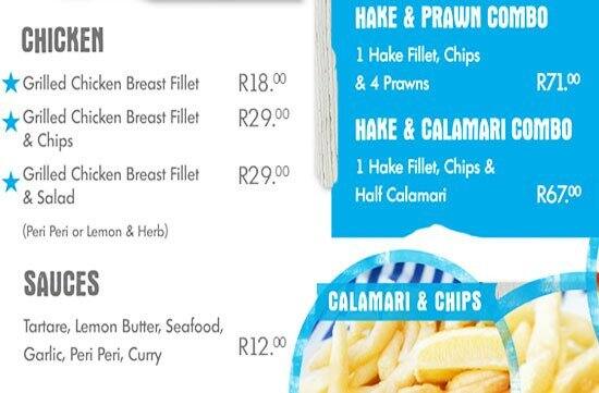 Menu at The Fish Plaice Westville restaurant, Westville, 44 Buckingham Tce.