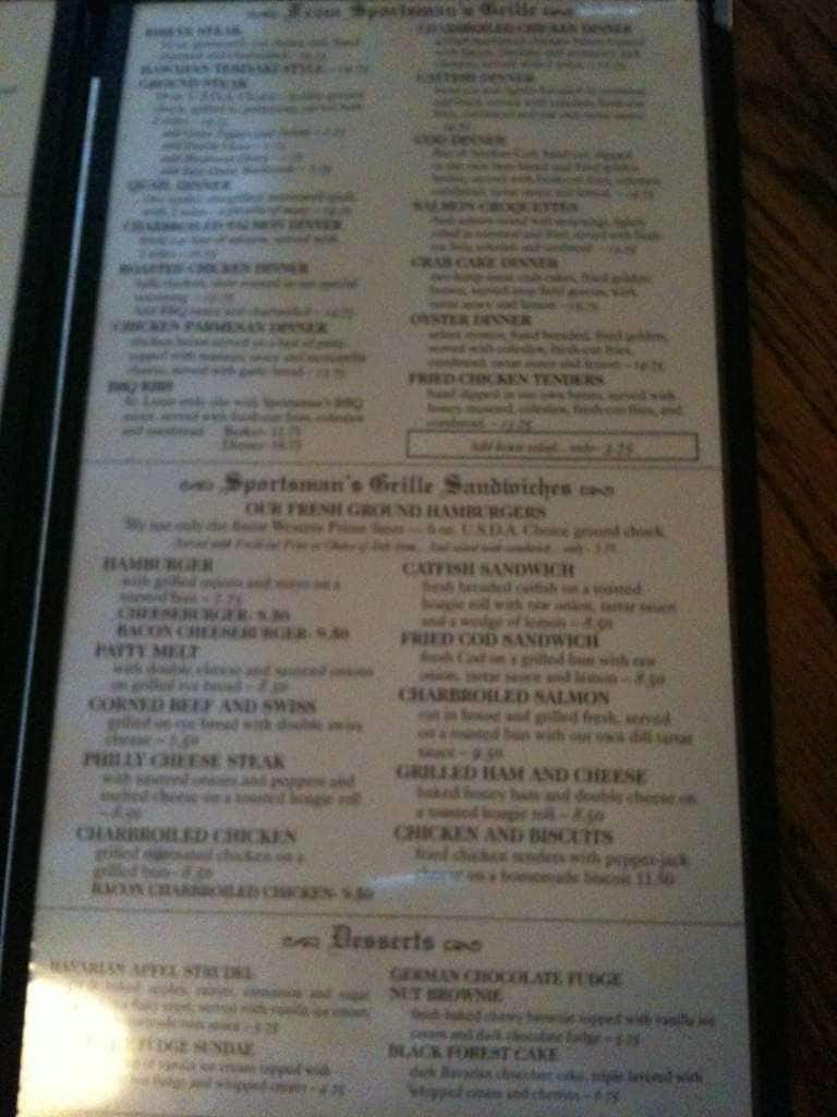 Menu at Gerst Haus pub & bar, Nashville