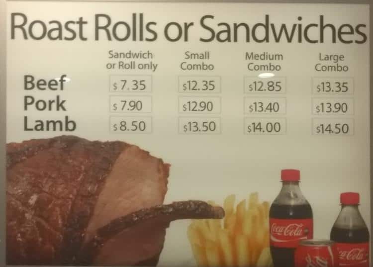 Menu at Bluey's Cafe & Carvery, Brendale