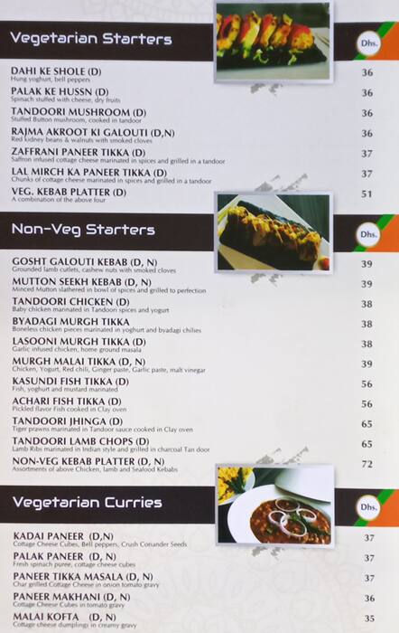 Menu at 25 Degrees North Restaurant, Dubai, Damac Executive Heights ...