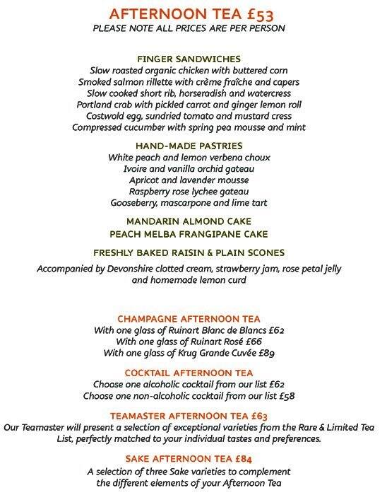 Menu at The Rosebery pub & bar, London, 66 Knightsbridge