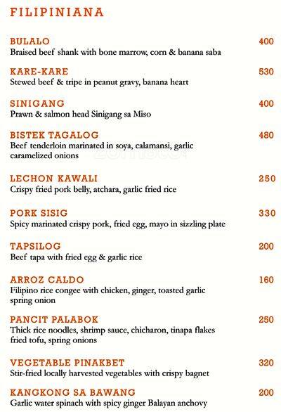 Menu at Fresh International Buffe restaurant, Parañaque, 1 Aseana Avenue