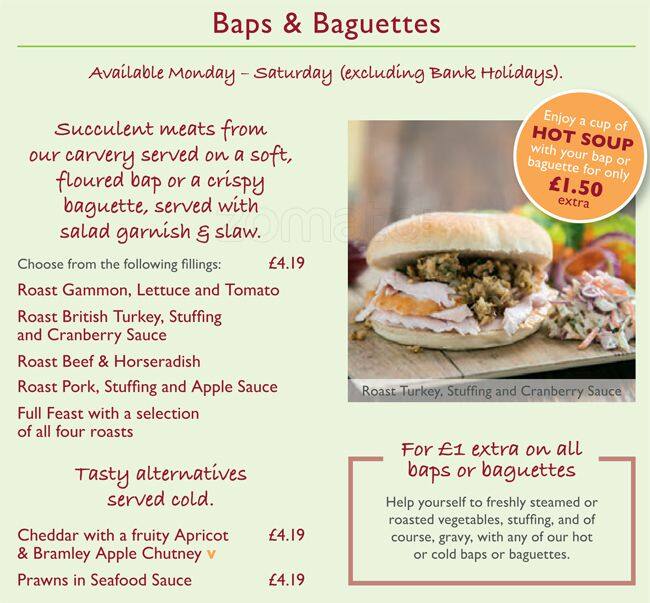 Menu at Miller & Carter Heaton Chapel steakhouse, Stockport, 271 ...