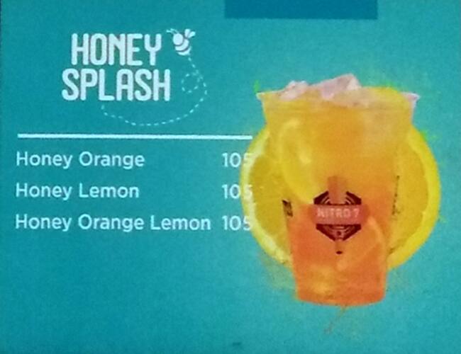 Carta de Nitro 7 Coffee & Tea Bar - Glorietta, Makati