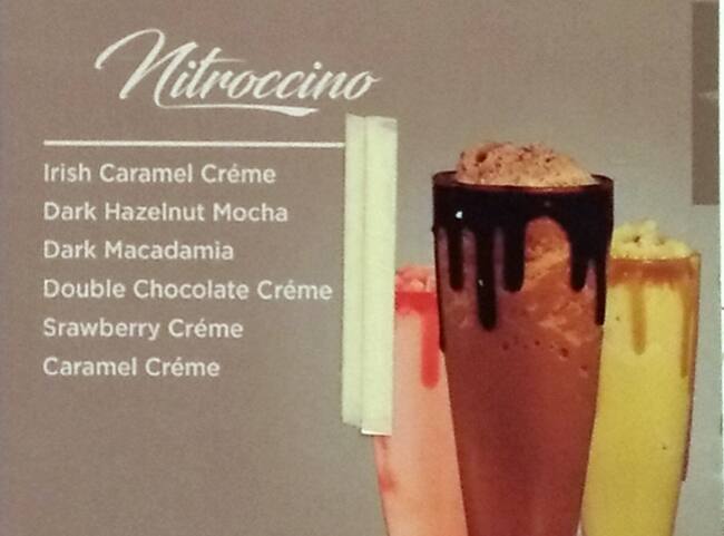 Carta de Nitro 7 Coffee & Tea Bar - Glorietta, Makati
