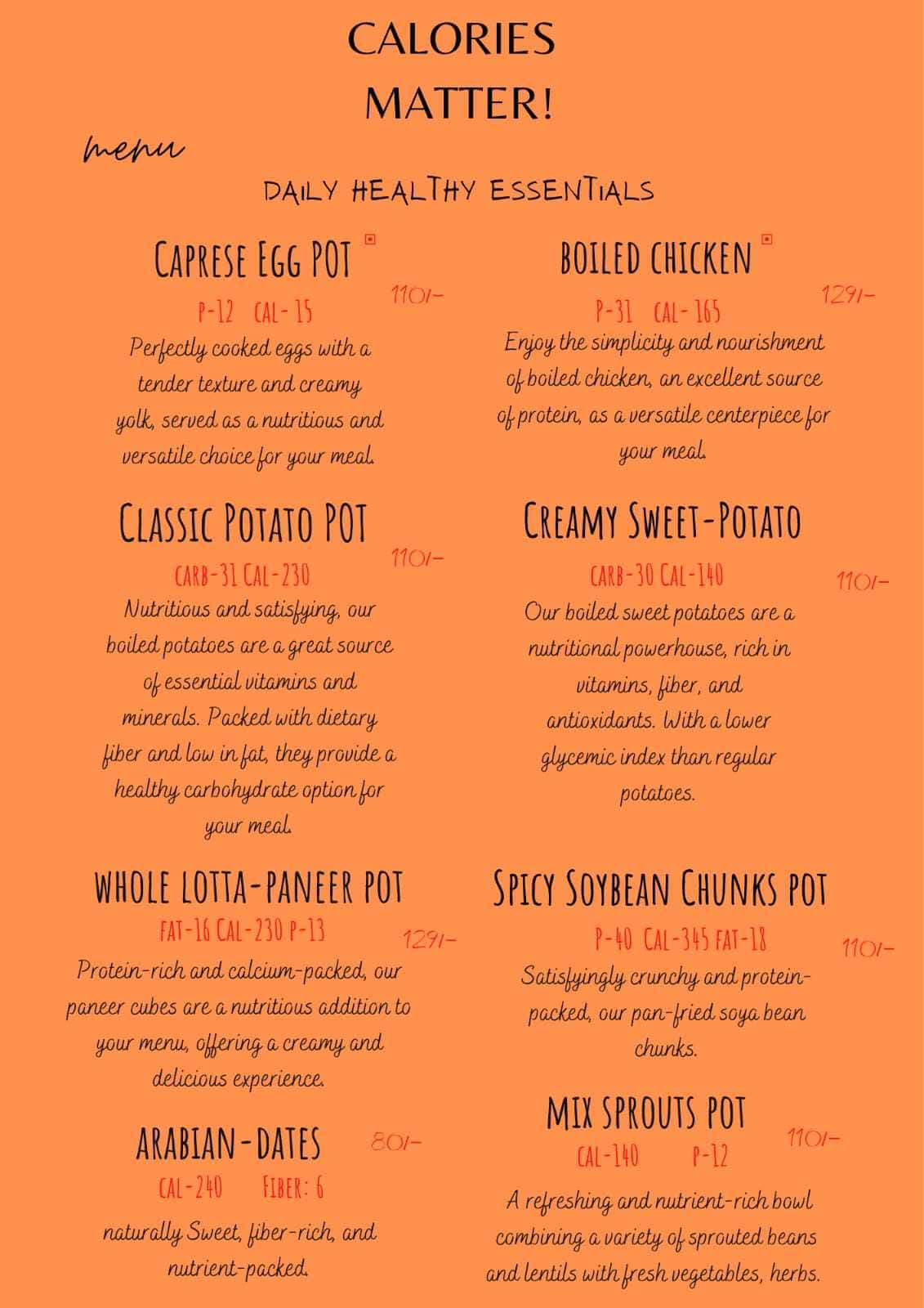 Menu of Green Fork, Vikhroli, Mumbai