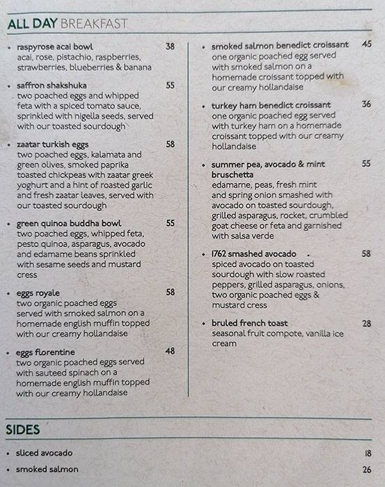 1762 The Gourmet Deli Co. Menu - Zomato