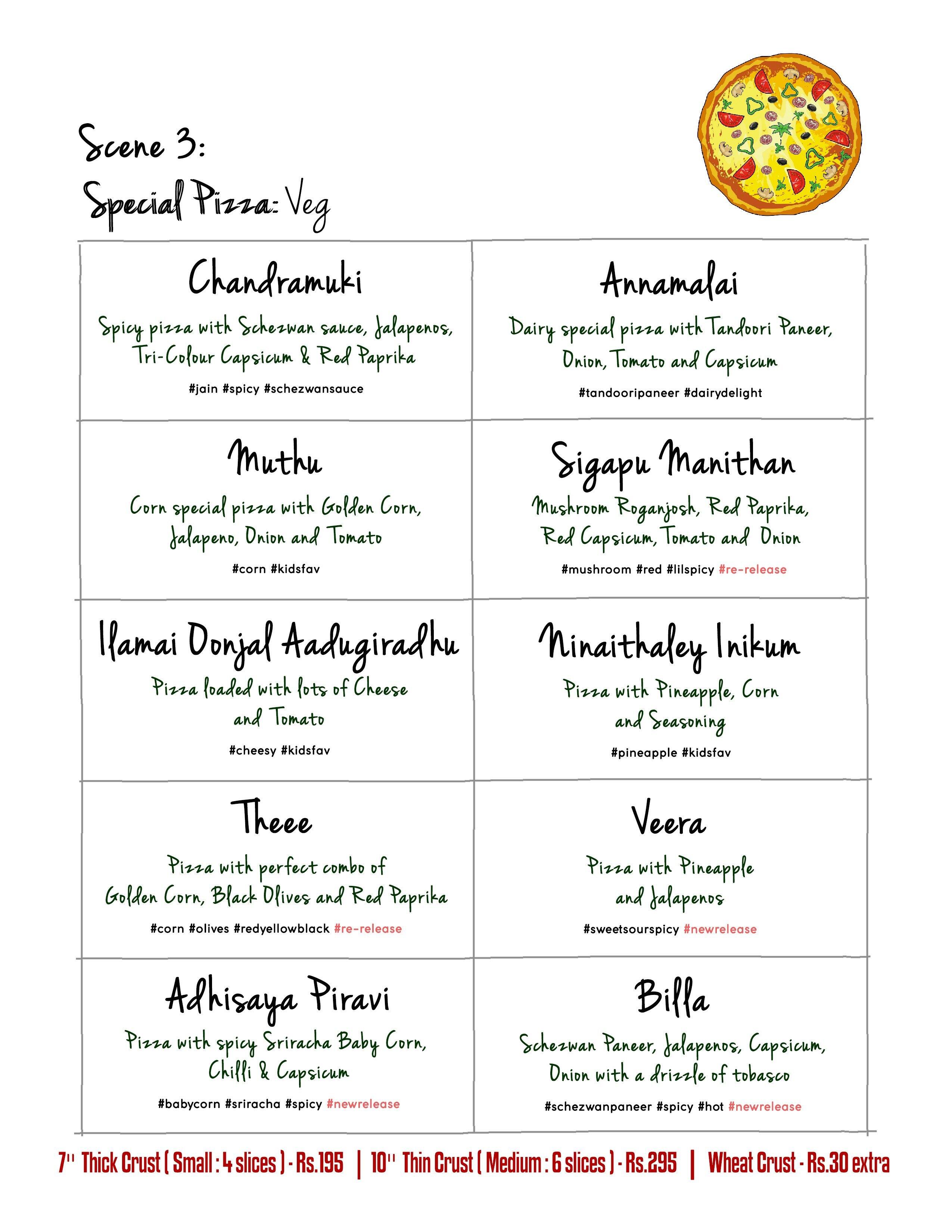 Menu at Superstar Pizza, Coimbatore, 39A