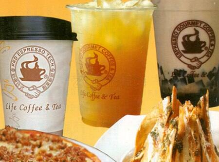 Menu at Life Coffee & Tea, Parañaque