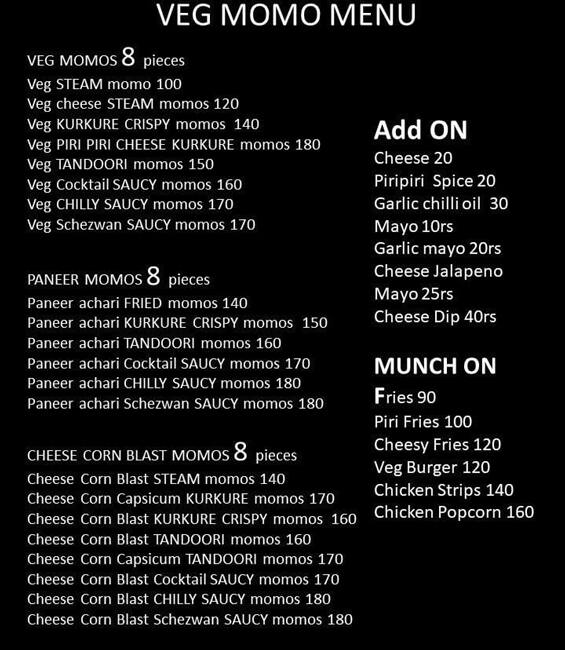 Menu at Food Coma, Navi Mumbai