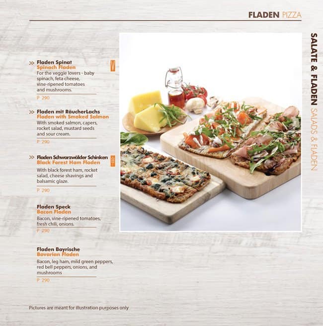 Menu at Brotzeit BGC pub & bar, Taguig