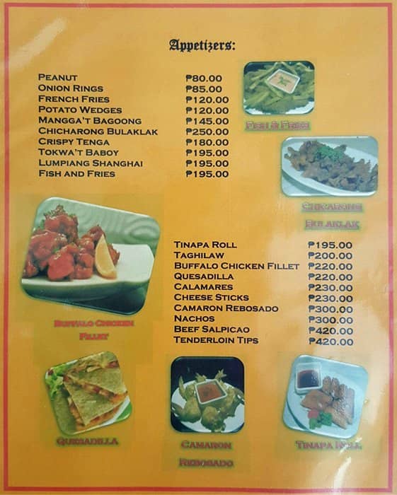 Alhambra Grill And Restaurant Menu Zomato Filipiny