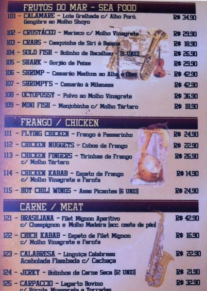 Mud Bug Menu, Menu de Mud Bug, Copacabana, Rio de Janeiro - Zomato Brasil