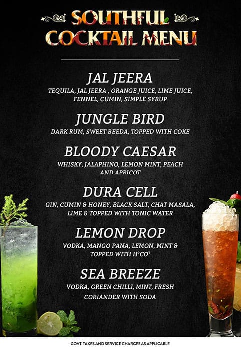 Menu at Big Pitcher Sarjapur Road, Bengaluru