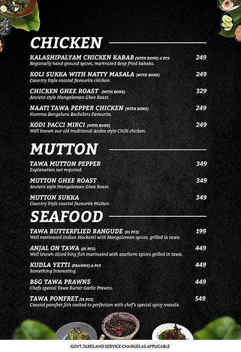 Menu at Big Pitcher Sarjapur Road, Bengaluru