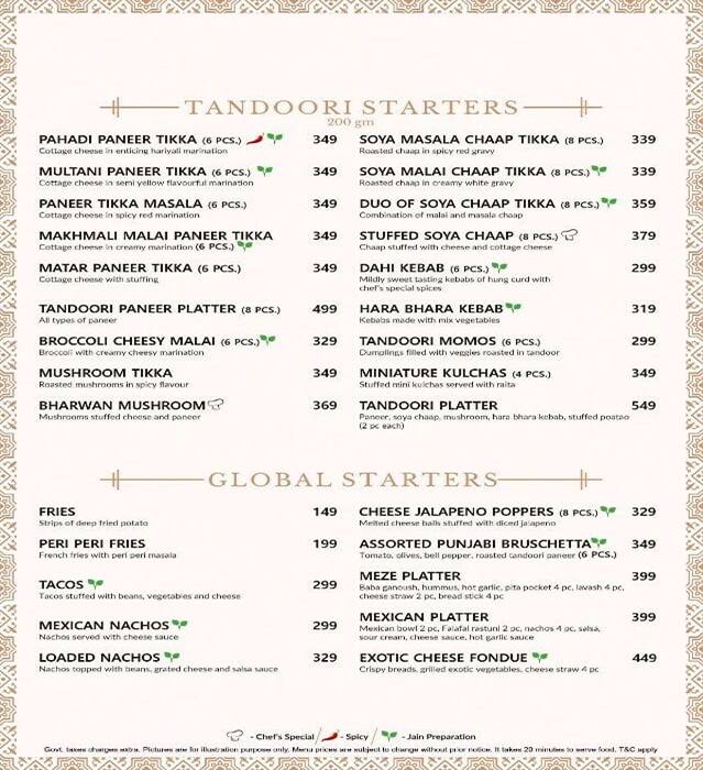 Menu of Kake Di Hatti, Hajipur, Noida