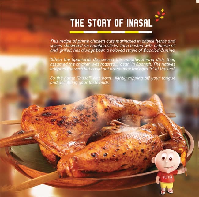 Menu at Bacolod Chicken Inasal @ Pasay City BBQ, Pasay